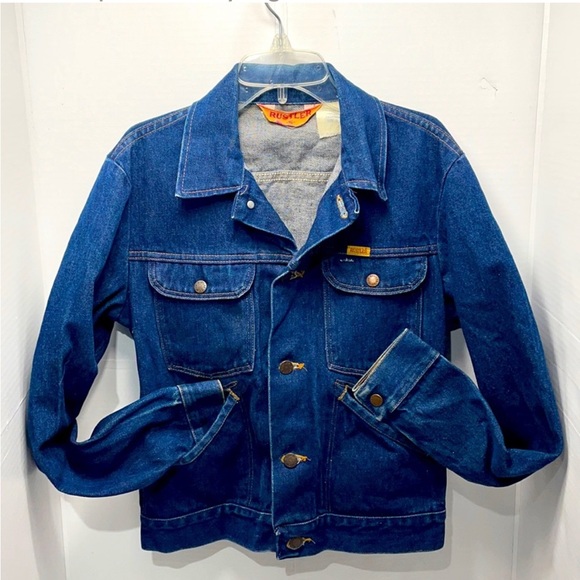 Rustler | Jackets & Coats | Vintage Rustler Jean Jacket Circa 97s Mens ...